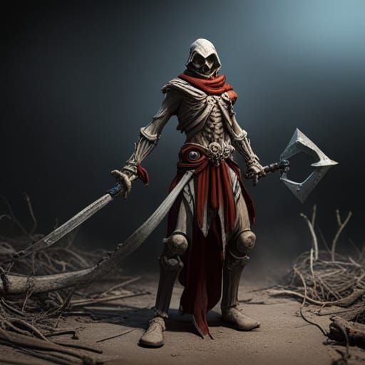 Cultist Assassin skeleton - AI Generated Artwork - NightCafe Creator