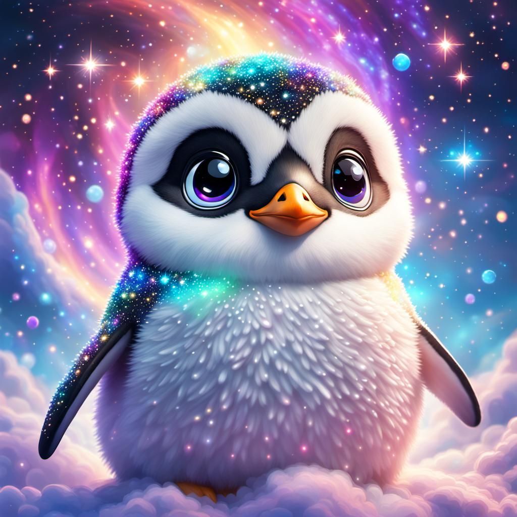 Adorable Cute Penguin - AI Generated Artwork - NightCafe Creator