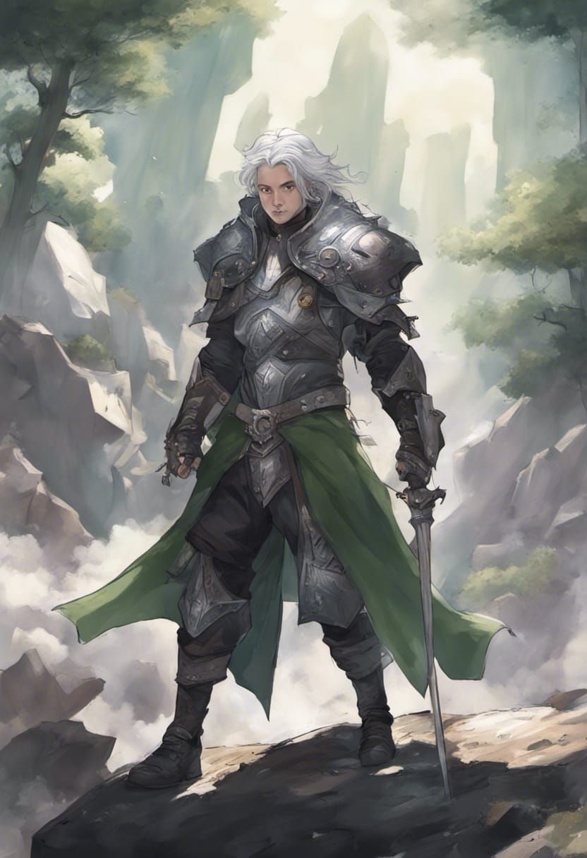 Brave Young Defender - AI Generated Artwork - NightCafe Creator