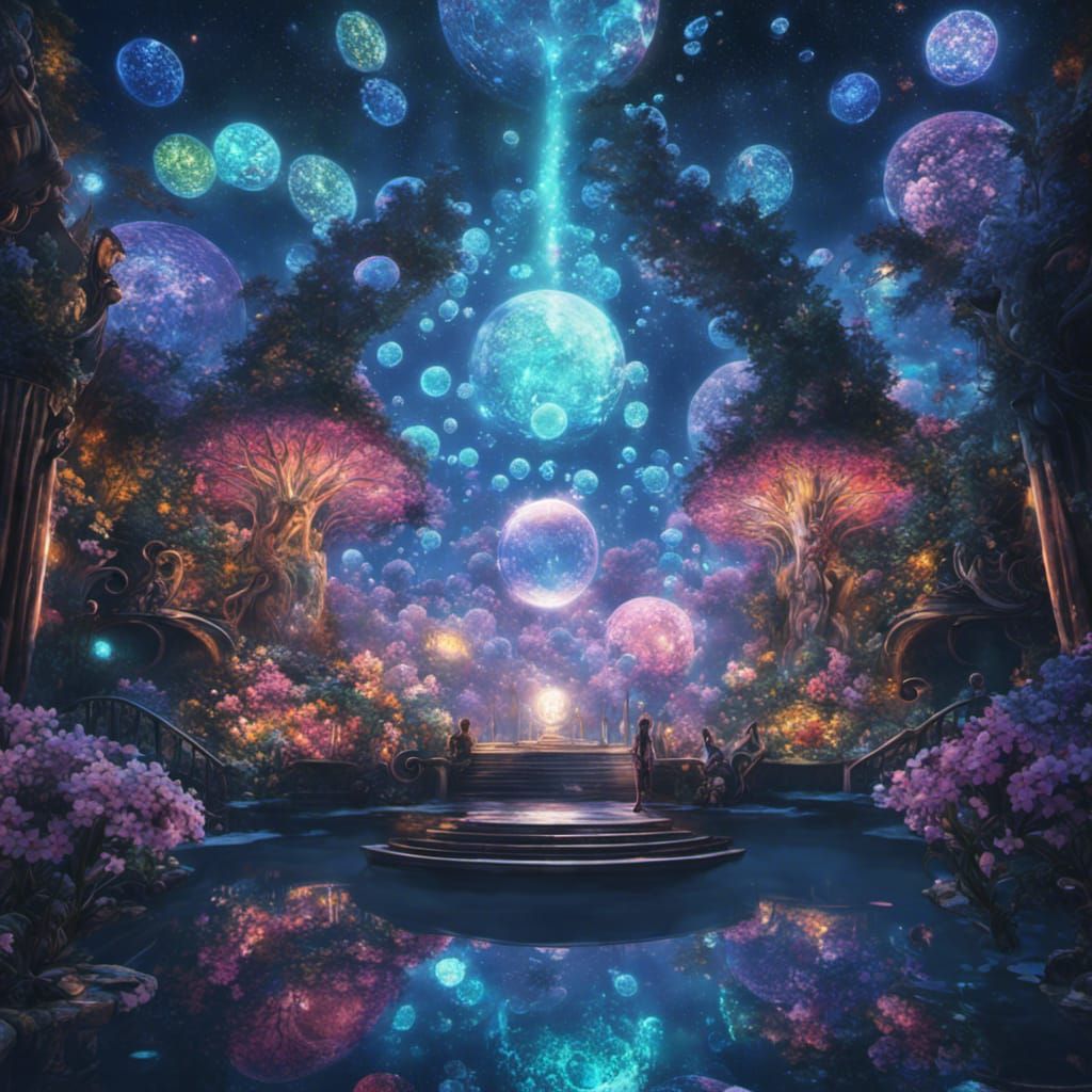 bubble magic - AI Generated Artwork - NightCafe Creator