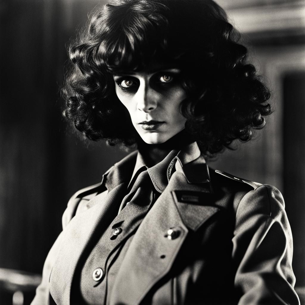 Luisa Casati in Raccoon City - AI Generated Artwork - NightCafe Creator