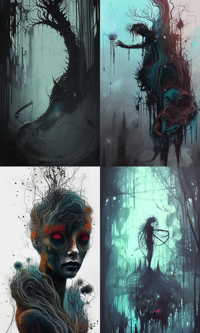 Metaphysics, supernatural beings, liquid, gas, solid, incomprehensible ...