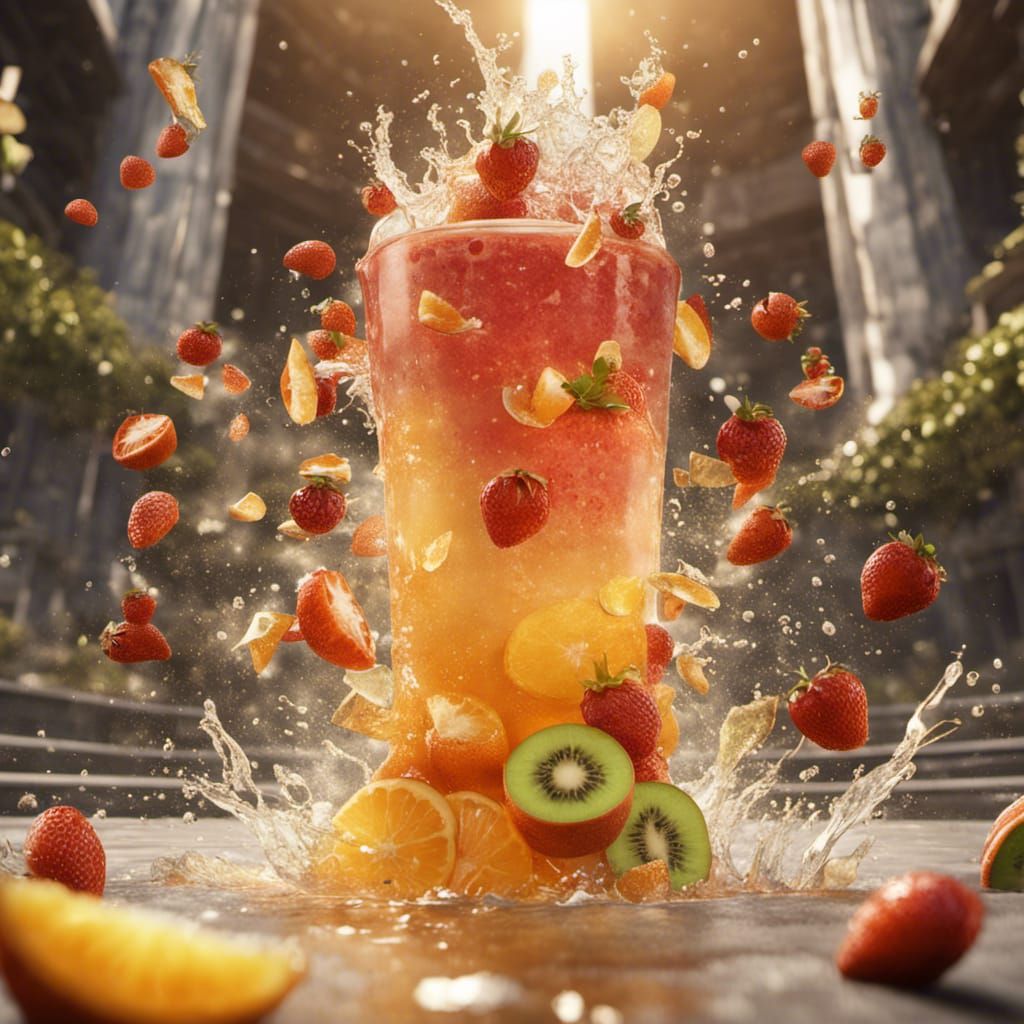 juicy splash - AI Generated Artwork - NightCafe Creator