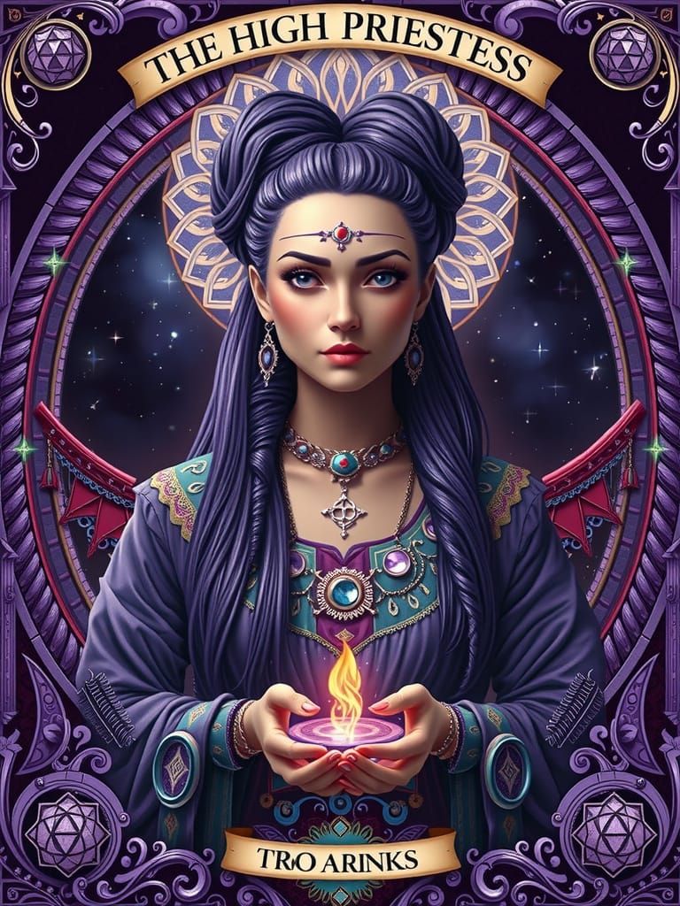 The High Priestess - The High Priestess