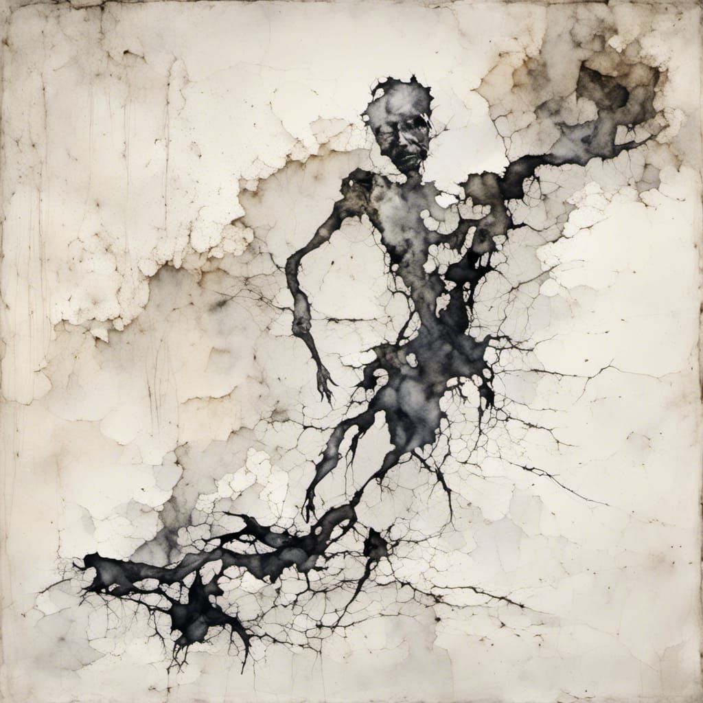 Ink Blot Test: Slide #1 - AI Generated Artwork - NightCafe Creator