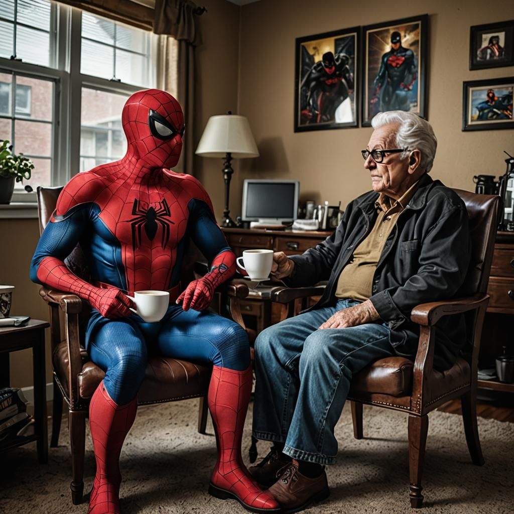 Therapy with uncle Ben - AI Generated Artwork - NightCafe Creator