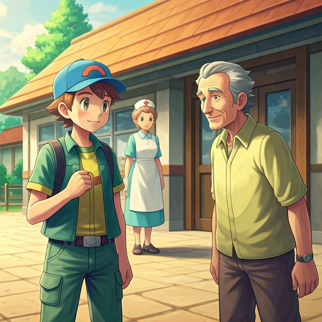 Ritchie returned to the present and met an old man who revealed that he ...