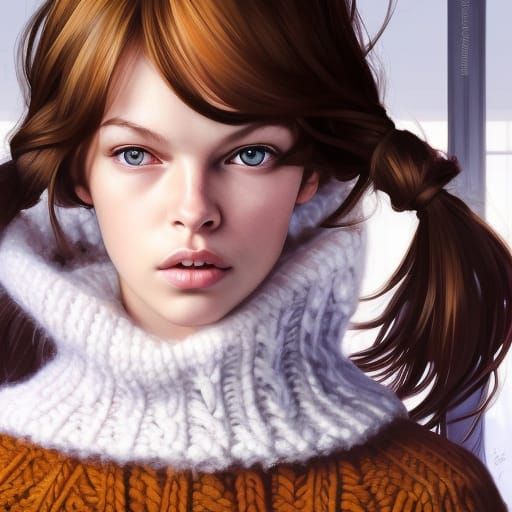 Milla Jovovich - AI Generated Artwork - NightCafe Creator