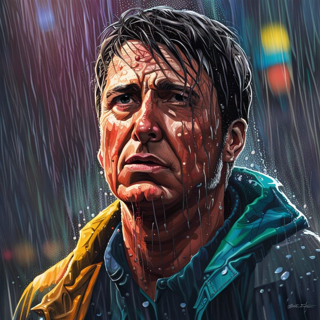 Rain - AI Generated Artwork - NightCafe Creator