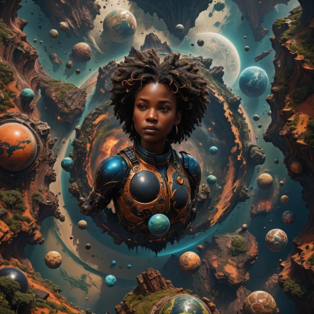 Asase Yaa - Mother Earth - AI Generated Artwork - NightCafe Creator