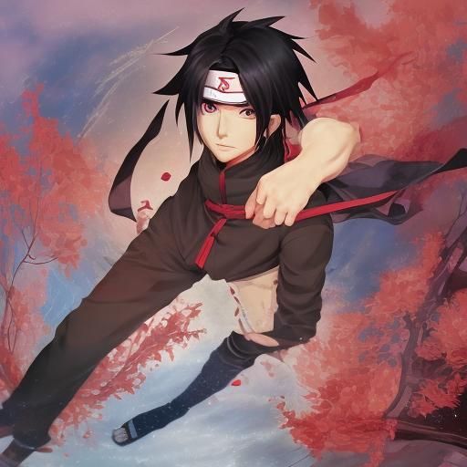 son of shisui uchiha - AI Generated Artwork - NightCafe Creator
