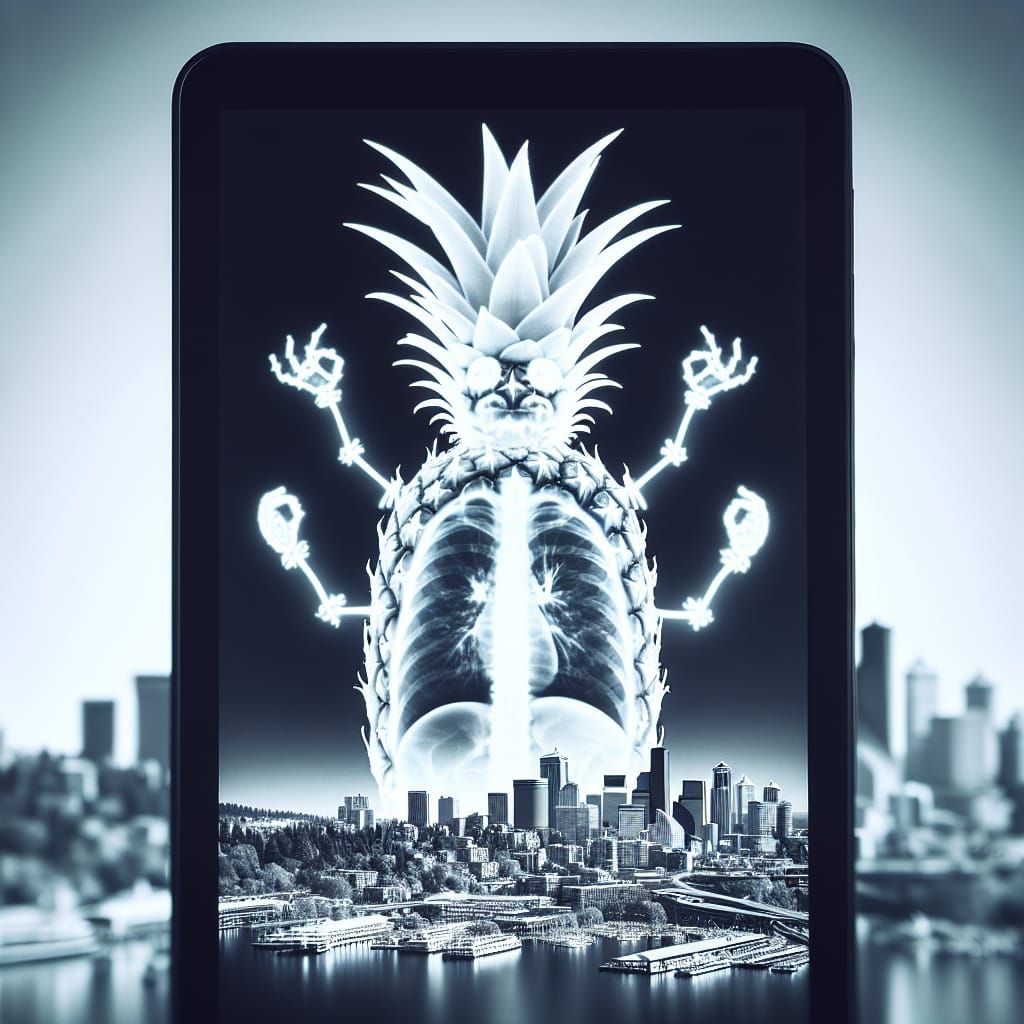 Pineapple Visions IV - AI Generated Artwork - NightCafe Creator