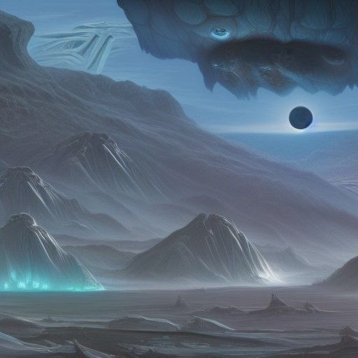 The Alien Shore : r/nightcafe