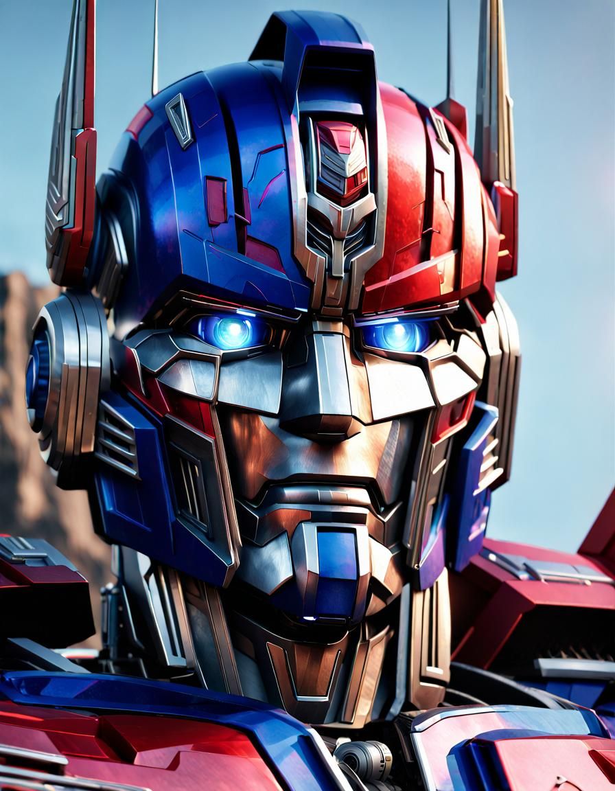 Optimus Prime, Autobot Leader - AI Generated Artwork - NightCafe Creator