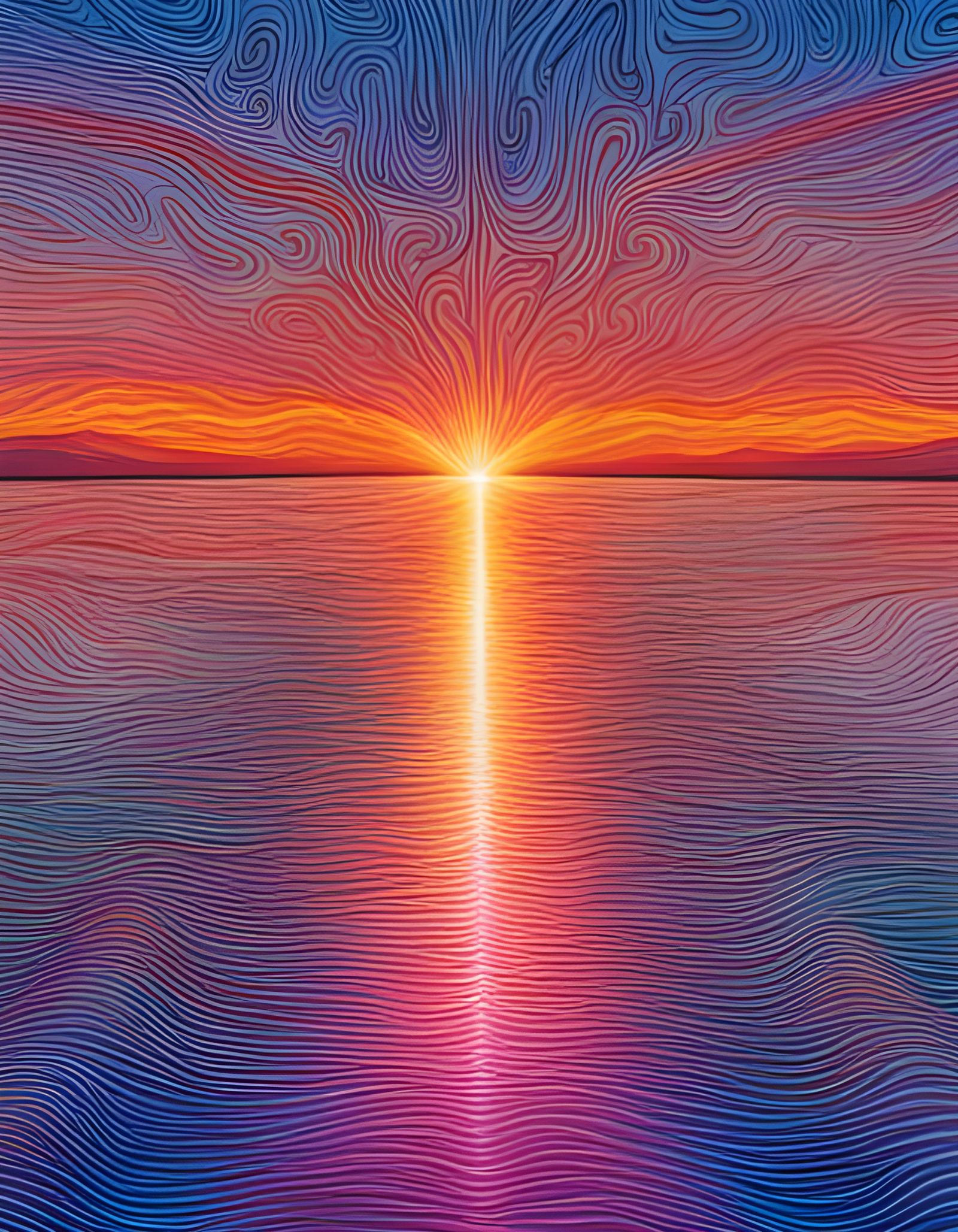 As I learn about autism #4 – Sunset - AI Generated Artwork - NightCafe ...