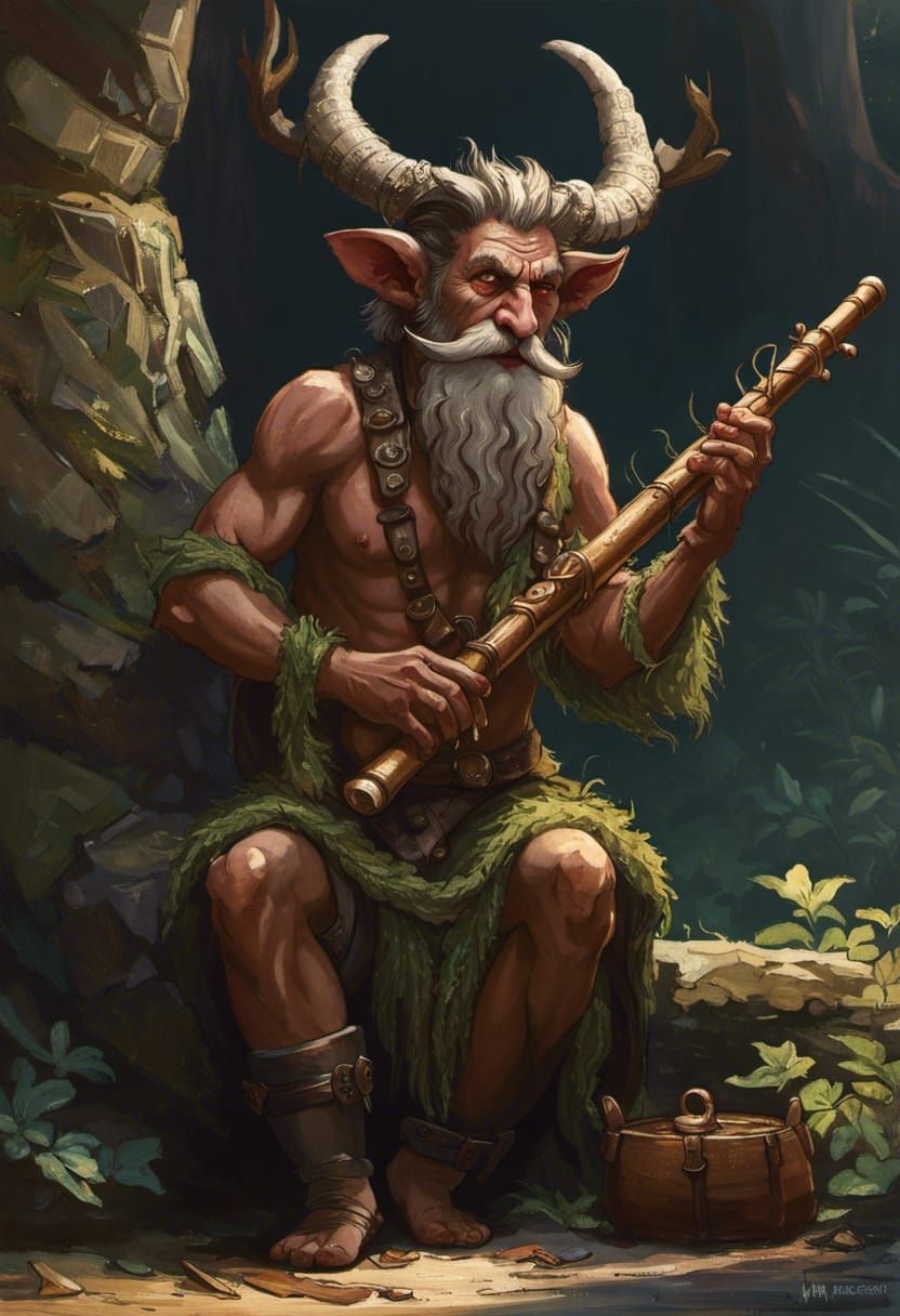 Arvin Keenflame, Master Flautist - AI Generated Artwork - NightCafe Creator