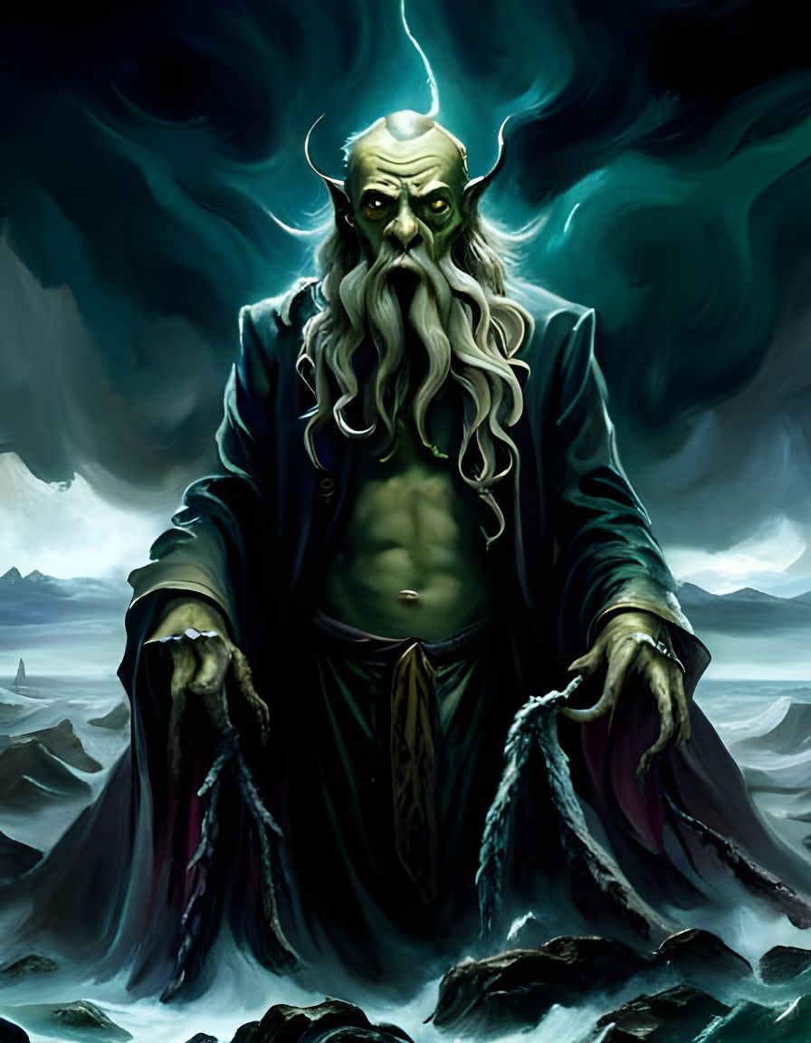 Apostate of Cthulhu - AI Generated Artwork - NightCafe Creator