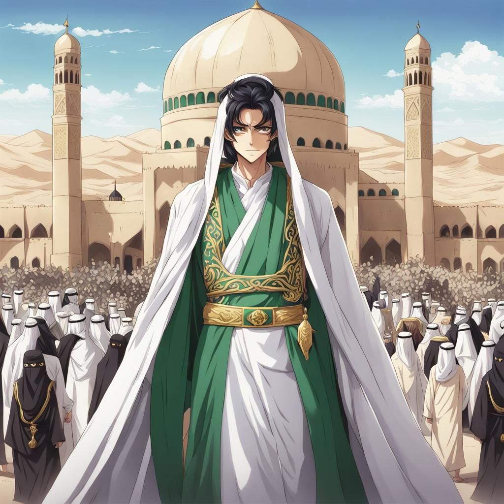 Nation Anime: The Kingdom of Saudi Arabia - AI Generated Artwork ...