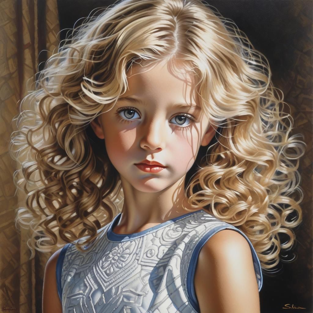 Portrait of a Child - AI Generated Artwork - NightCafe Creator