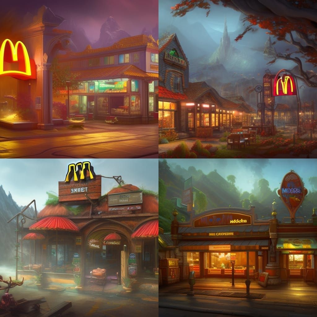 mcdonalds - AI Generated Artwork - NightCafe Creator