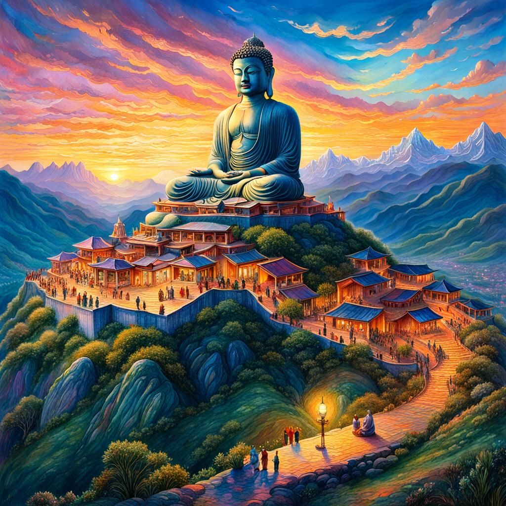 Buddha - AI Generated Artwork - NightCafe Creator