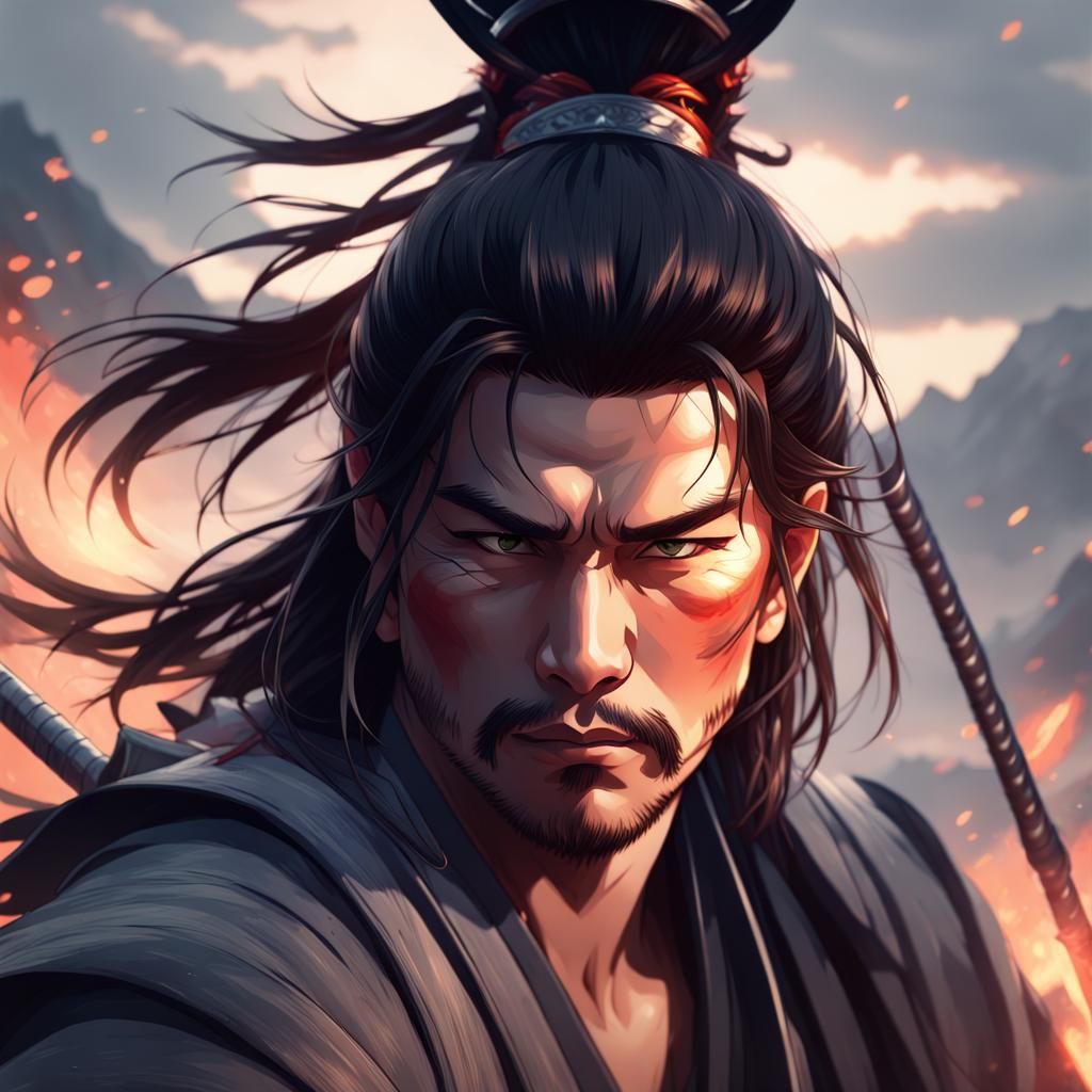 Samurai - AI Generated Artwork - NightCafe Creator