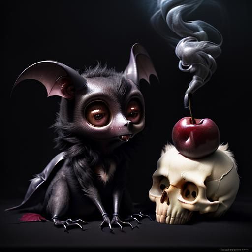 Fruity Bat - AI Generated Artwork - NightCafe Creator