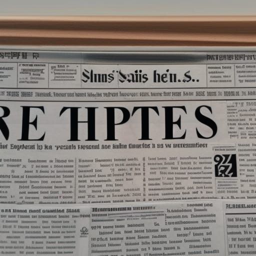 Newspaper - AI Generated Artwork - NightCafe Creator
