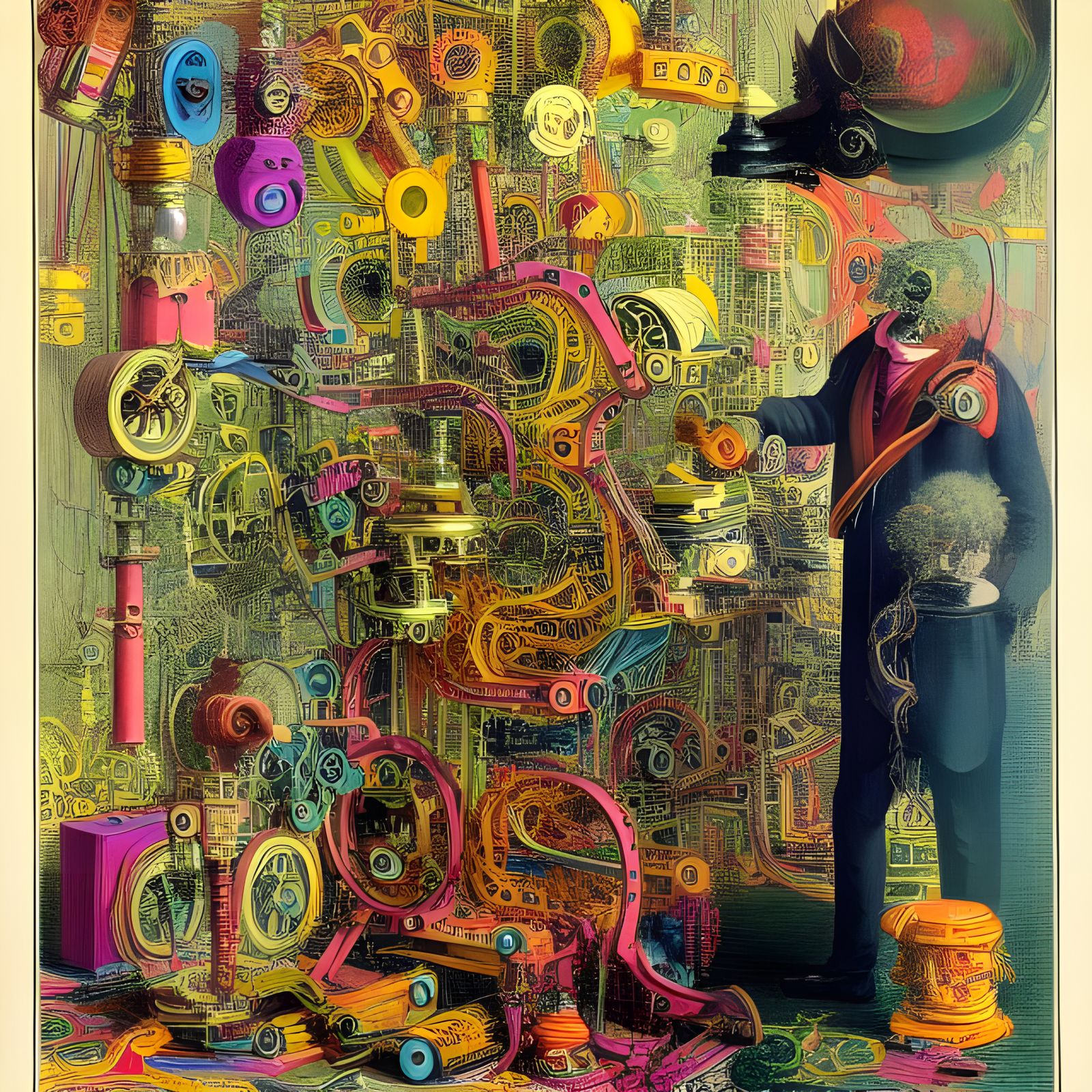 The strange extravagant machine-creatures living within the confines of ...