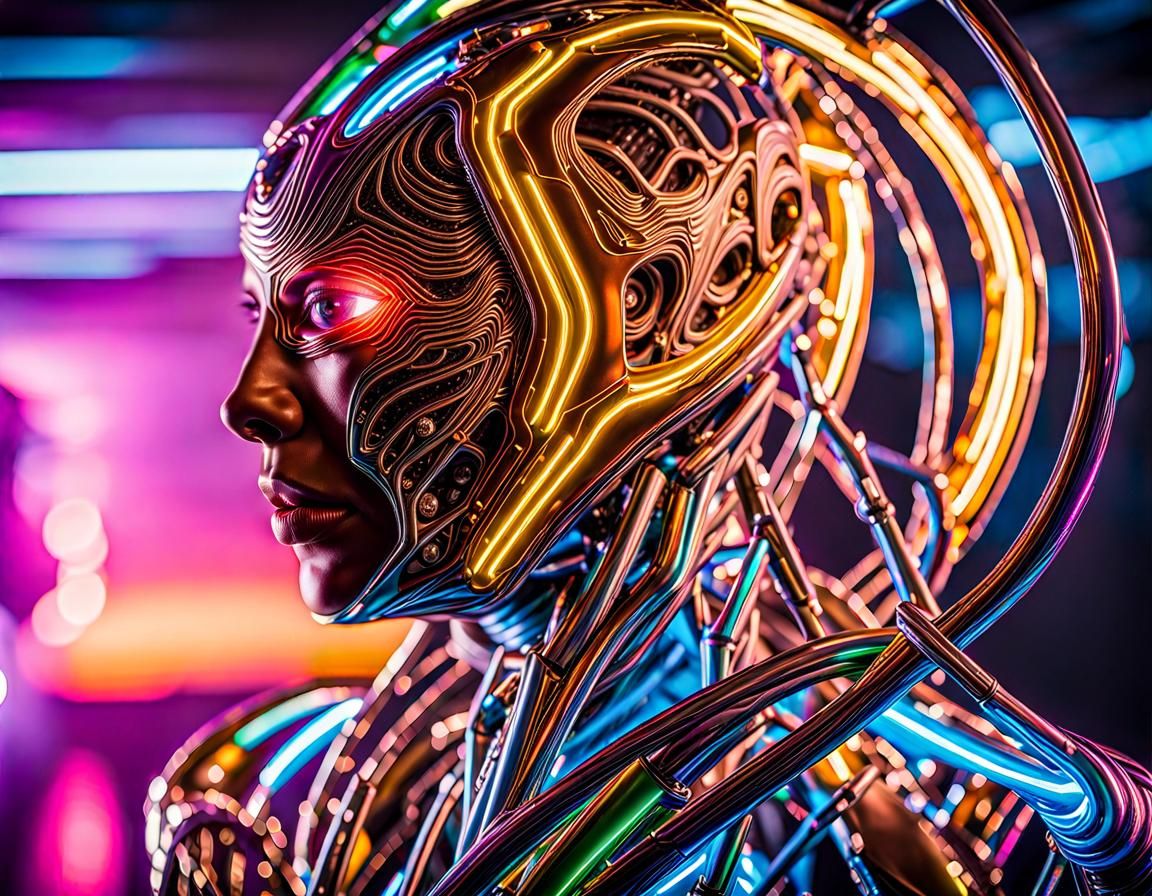 Futuristic traveller - AI Generated Artwork - NightCafe Creator