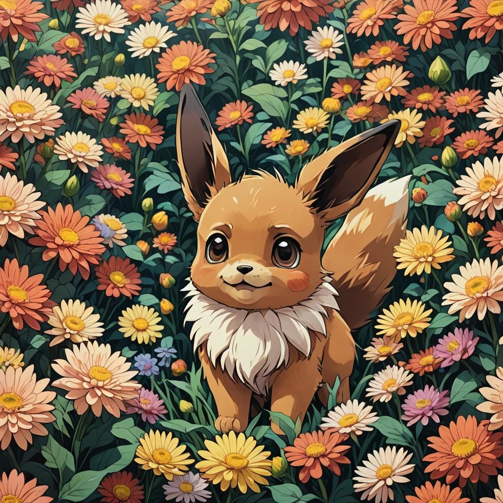 Cute Eevee - AI Generated Artwork - NightCafe Creator