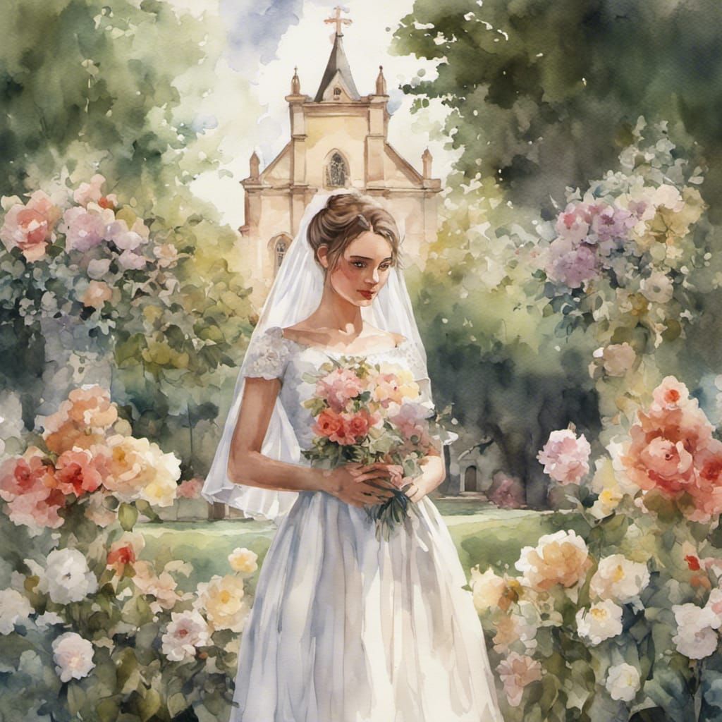 Bride - AI Generated Artwork - NightCafe Creator