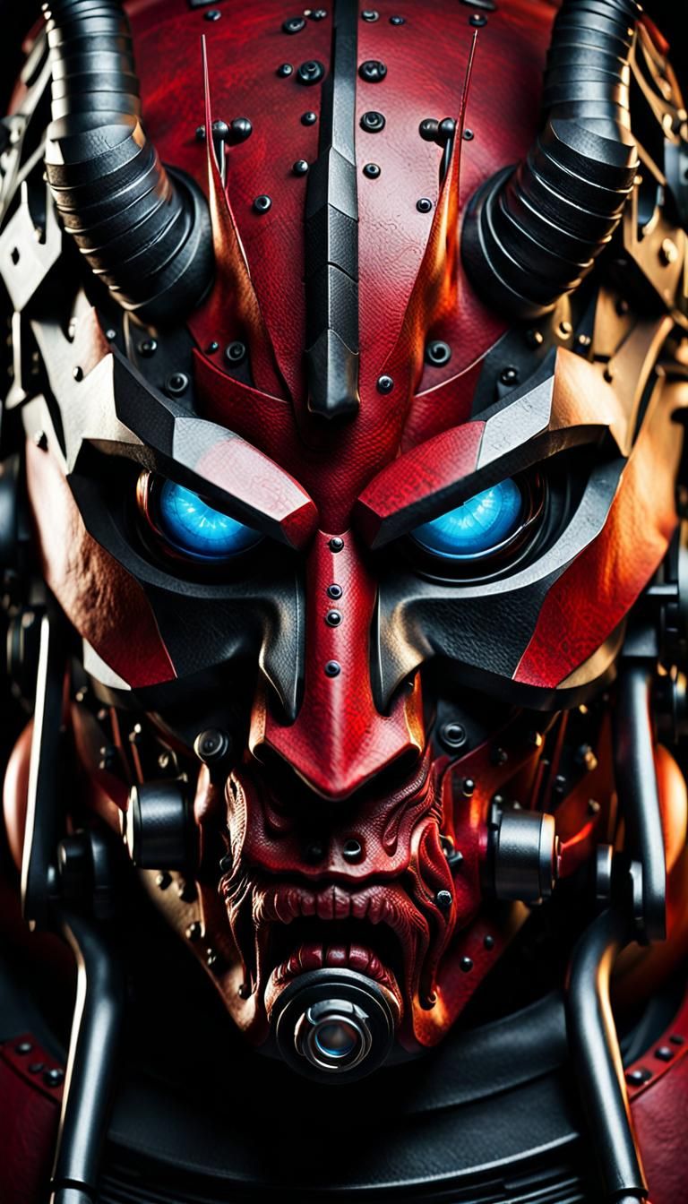 Mechanical Demon - AI Generated Artwork - NightCafe Creator