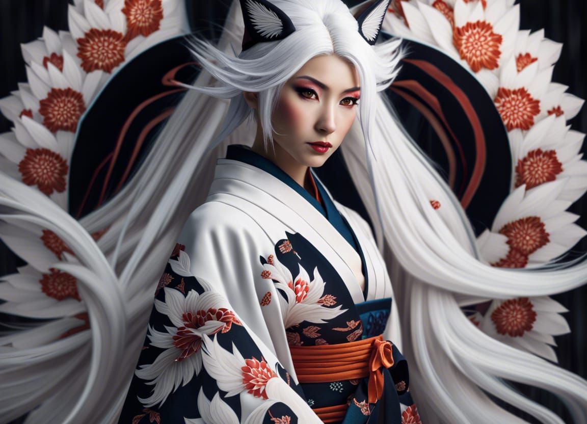 Kitsune - AI Generated Artwork - NightCafe Creator