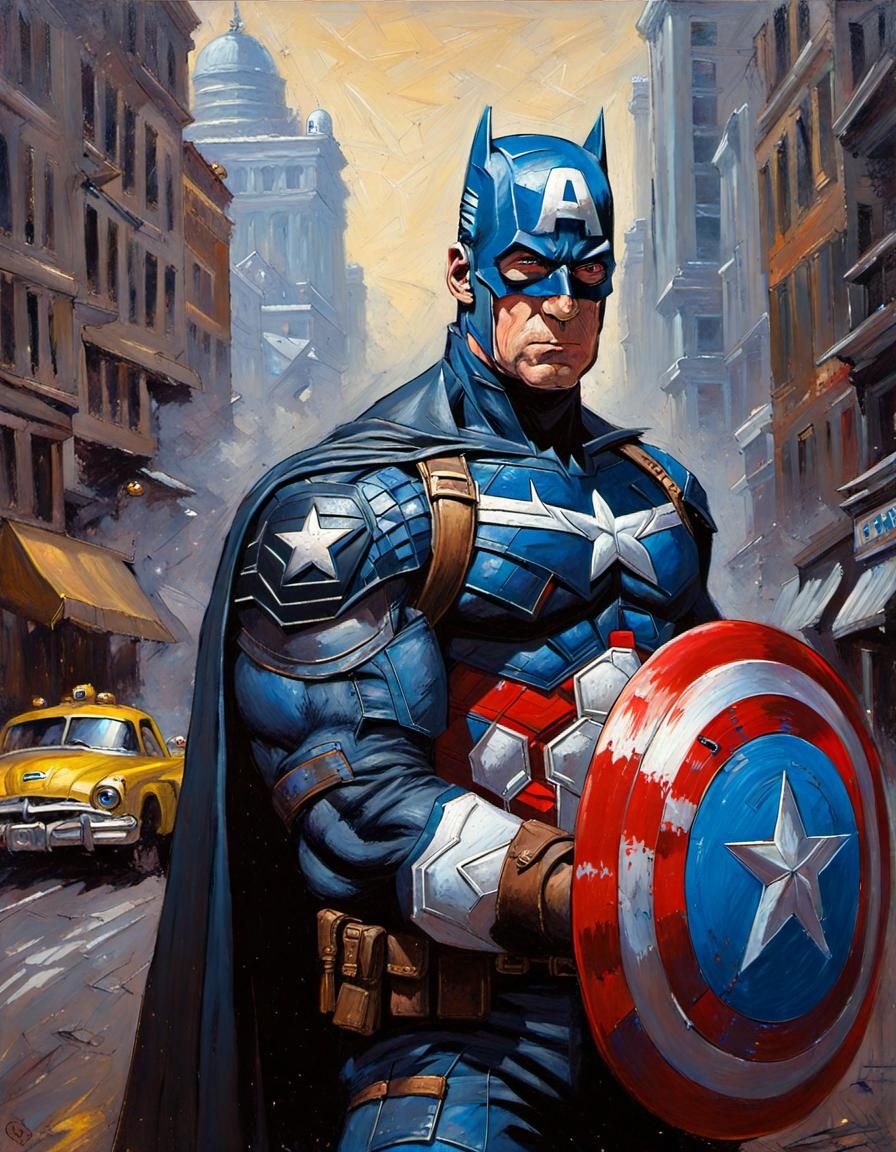 Batman America - AI Generated Artwork - NightCafe Creator