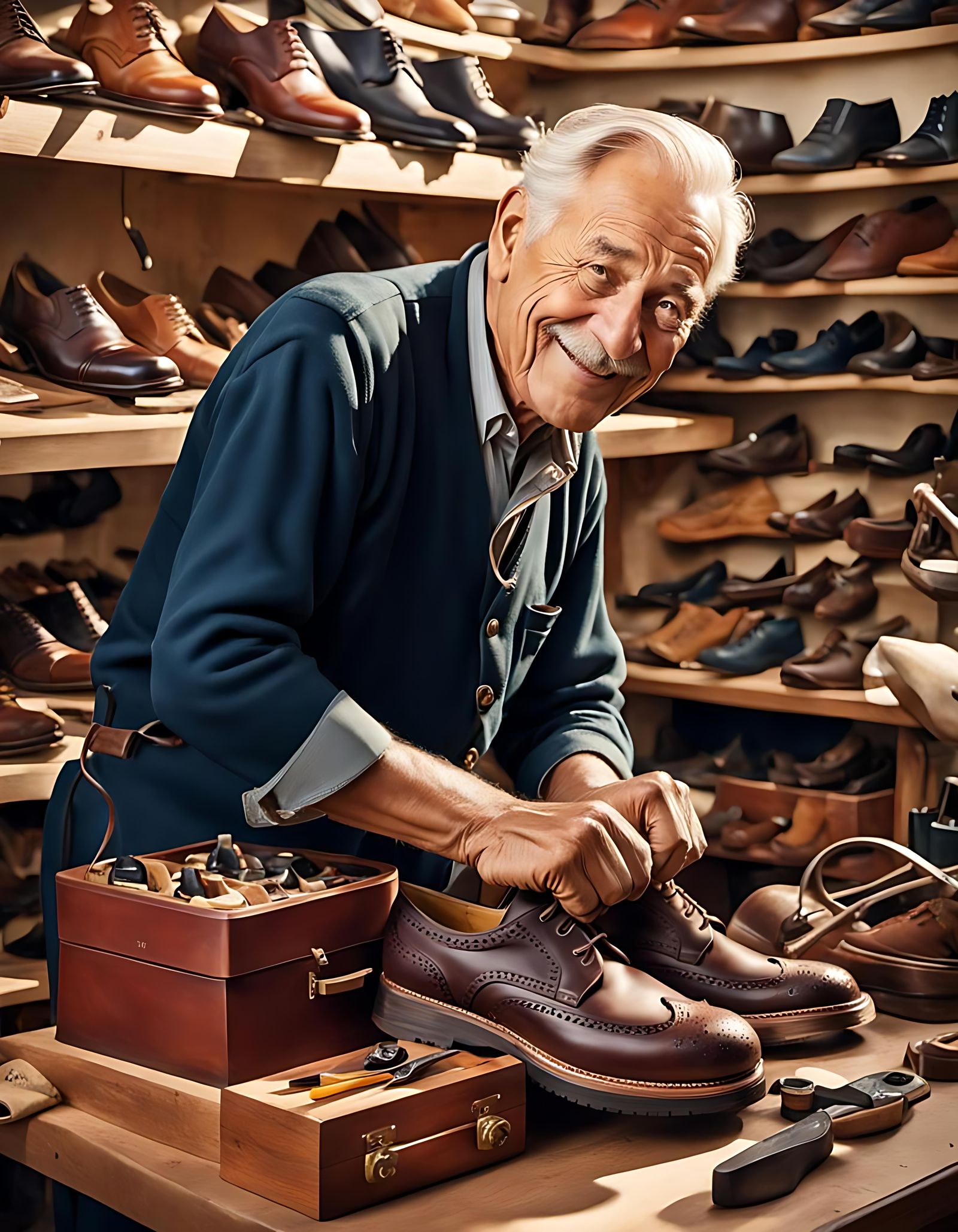 Master at Work - AI Generated Artwork - NightCafe Creator