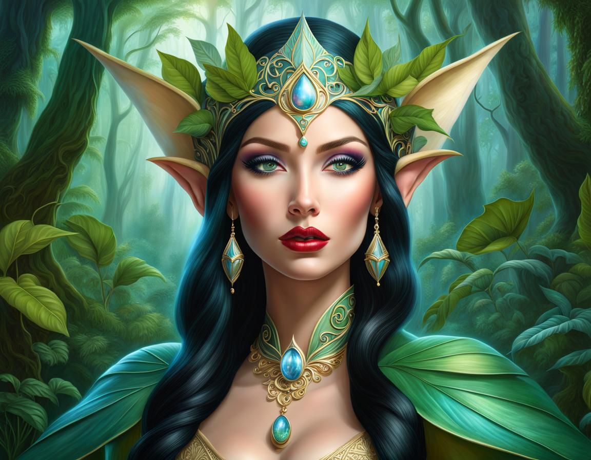 Elf Portraits - AI Generated Artwork - NightCafe Creator