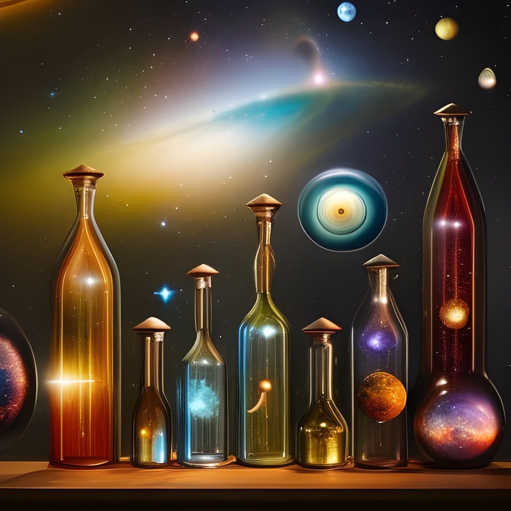 Elements of Universe - AI Generated Artwork - NightCafe Creator