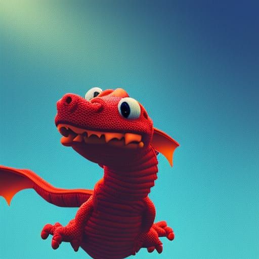 goofy dragon - AI Generated Artwork - NightCafe Creator