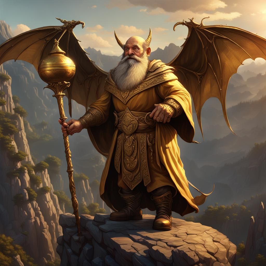 Male Paksa Ghatodara Apasmara Thiefmage - AI Generated Artwork ...