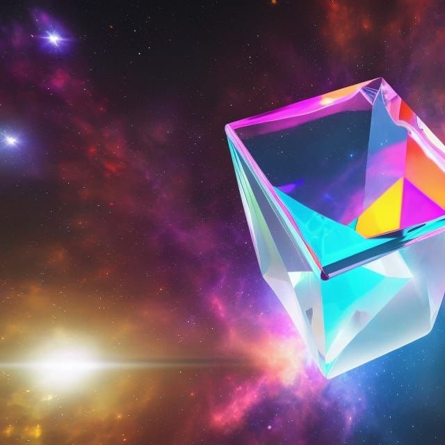 crystal prism - AI Generated Artwork - NightCafe Creator