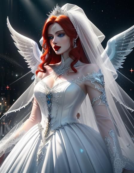 A gorgeous bride 2 - AI Generated Artwork - NightCafe Creator