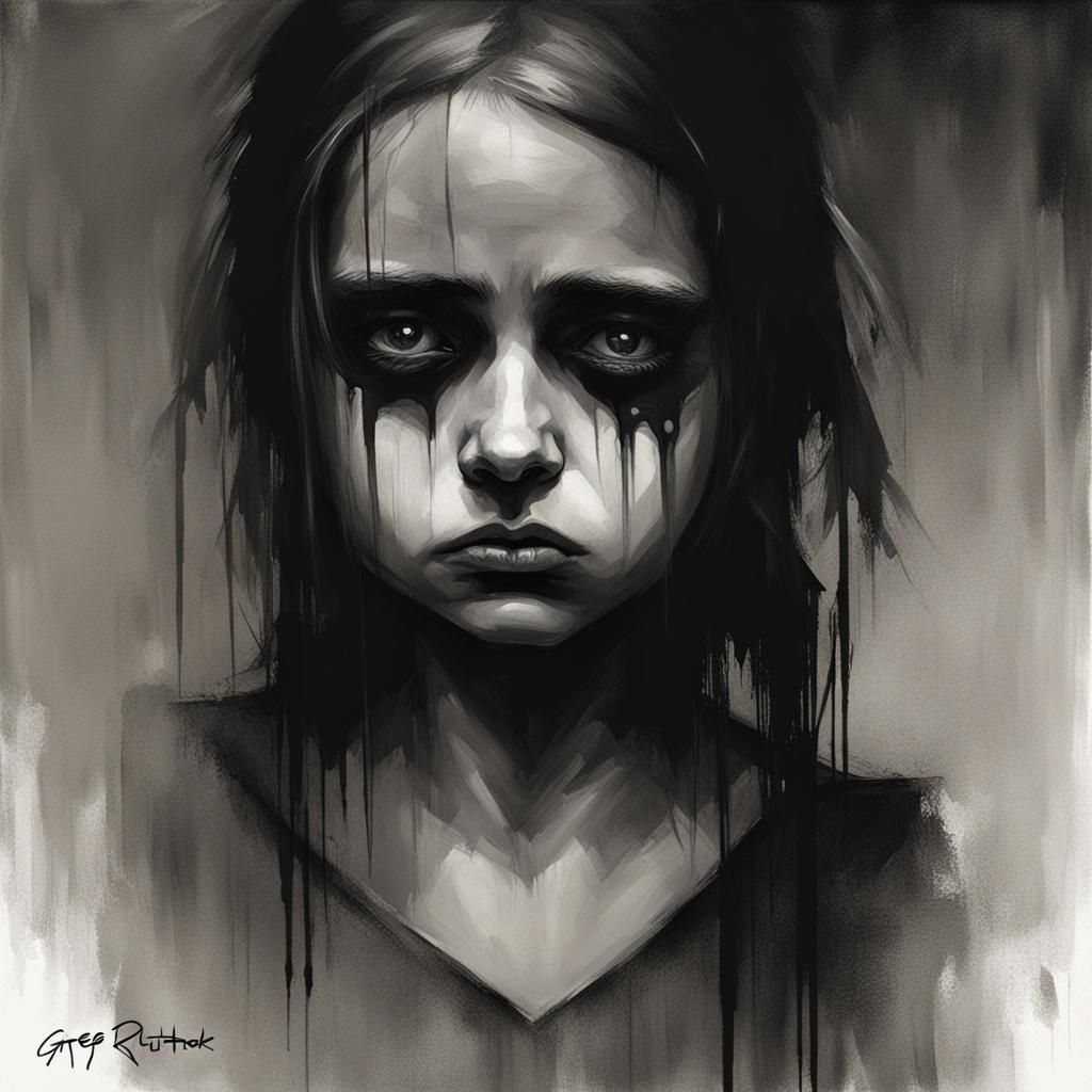 Sadness - AI Generated Artwork - NightCafe Creator
