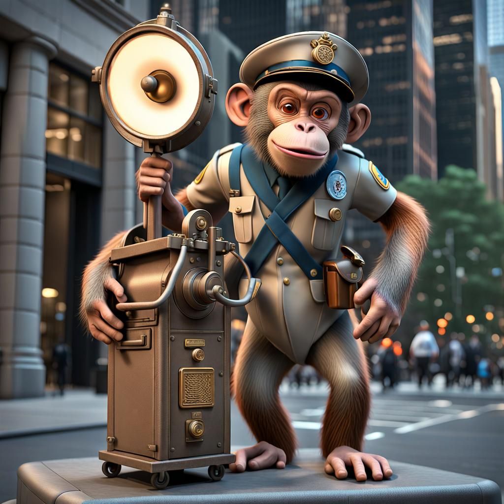 Theodore: NYC's Official Organ Grinder Monkey Stealing Hearts and ...