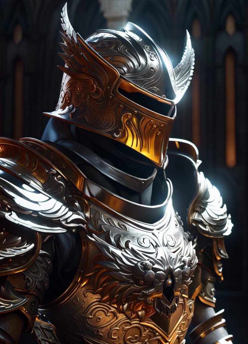 Mirror Knight - AI Generated Artwork - NightCafe Creator