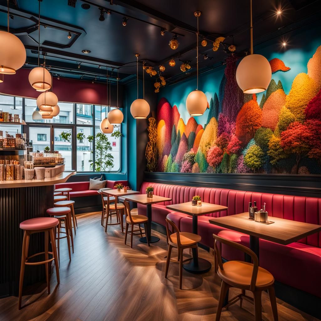 cafe - AI Generated Artwork - NightCafe Creator