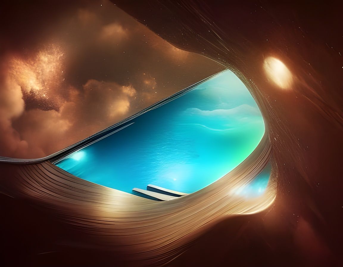 Infinity Pool - AI Generated Artwork - NightCafe Creator
