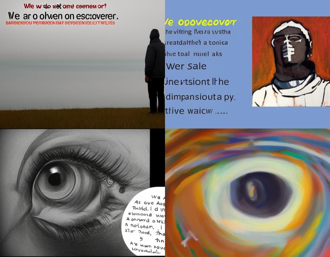 WE ARE ALL OBSERVERS - AI Generated Artwork - NightCafe Creator