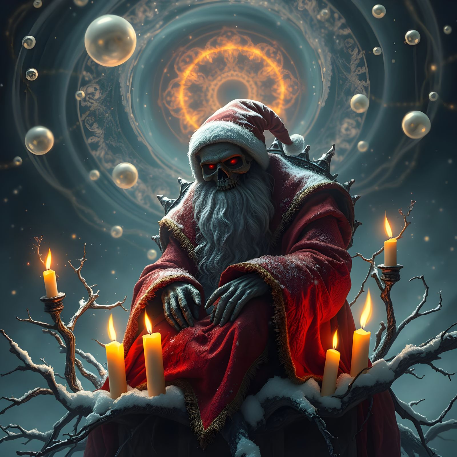 zombie Santa - Gothic Winter Wonderland: Undead Santa Claus ...