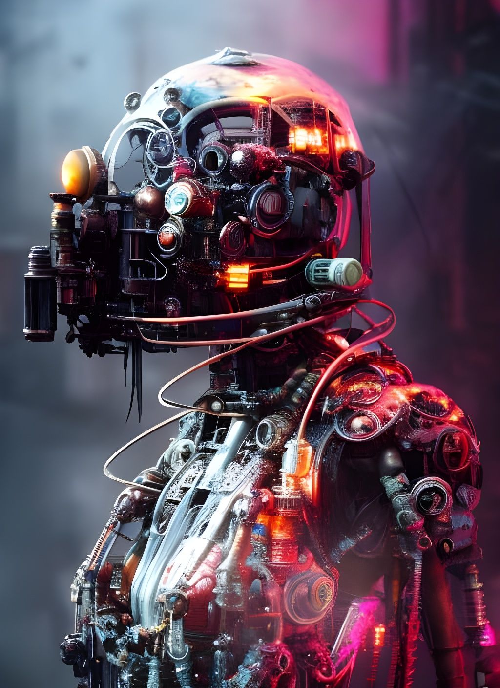 Assembling the Androids 06 - AI Generated Artwork - NightCafe Creator